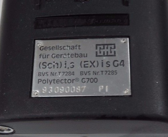 GIG MODEL G700 POLYTECTOR PORTABLE GAS DETECTOR | eBay