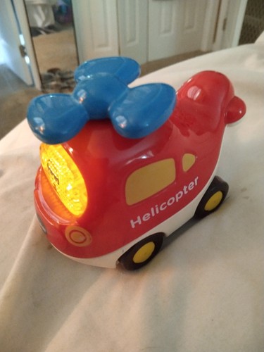 VTech Go! Go! Smart Wheels Helicopter Talking Vehicle Lights & Sounds ...