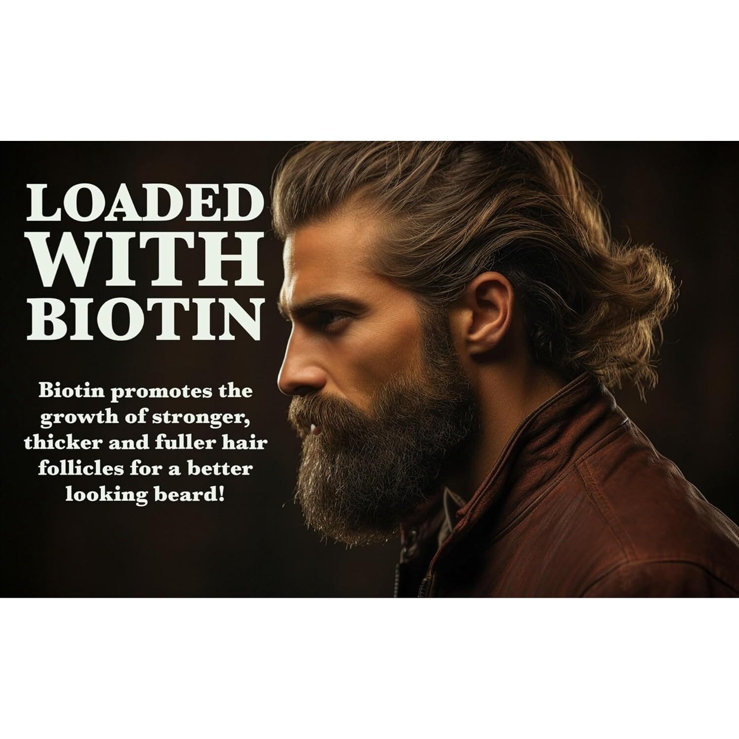 Beard Growth Kit Beard Oil & Beard Growth Serum W Biotin Ginseng Leaf ...