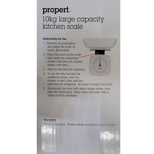 Propert Mechanical Kitchen Scale Food Fruit Meat Weight Large Capacity ...