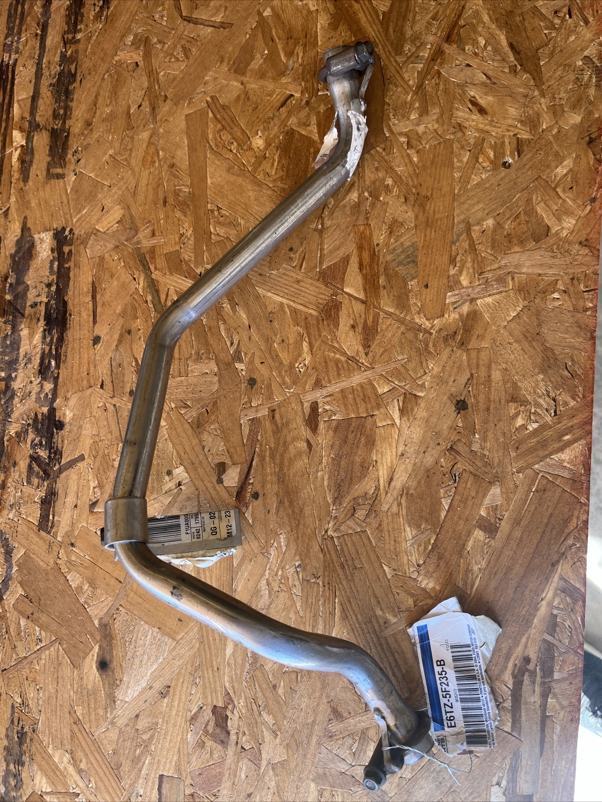 Ford F150 Exhaust Smog Pump Tube Catalytic Converter Air Inlet OEM E6tz ...