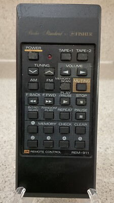 Studio Standard by Fisher REM-929 Remote Control | eBay