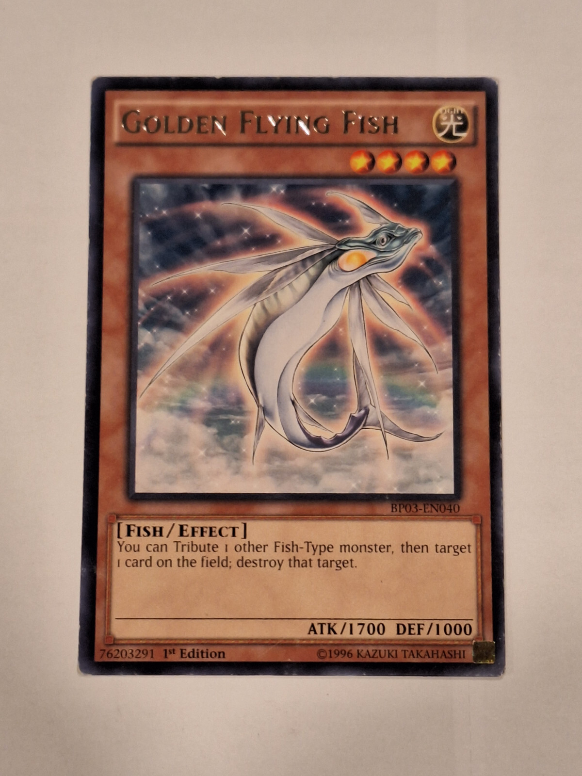 Golden Flying Fish - BP03-EN040 - Rare Yugioh! Yu-Gi-Oh! | eBay