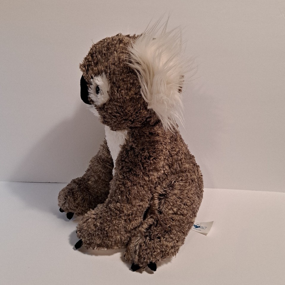 Hug Fun Brown Koala Plush 10" Stuffed Animal Plastic Eyes Soft Toy ...