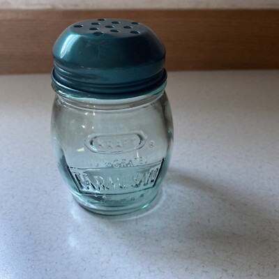 KRAFT PARMESAN CHEESE SHAKER GREEN GLASS | eBay
