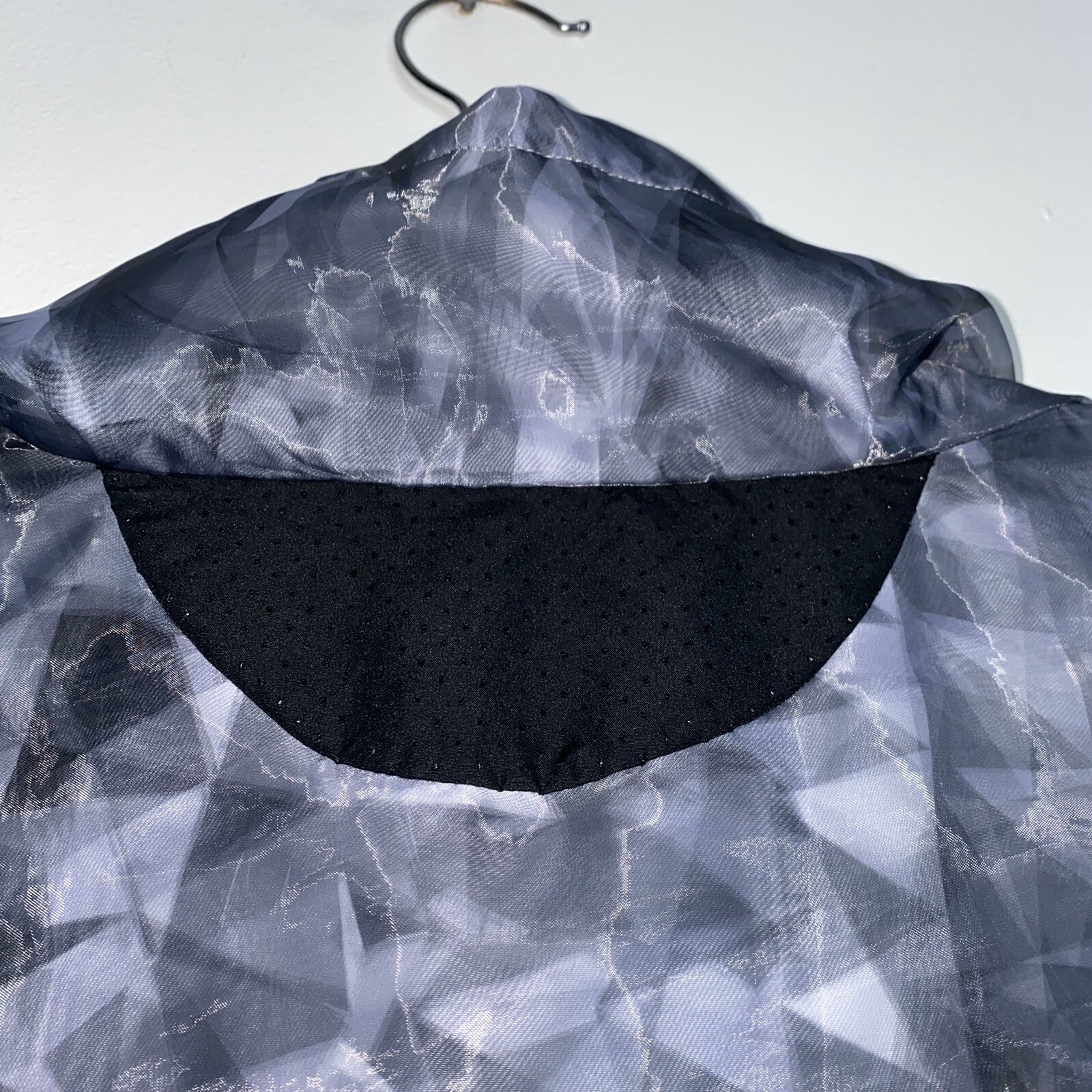 Champion C9 Jacket Women XL Woven Bomber Triangle Explode Print 1/2 Zip ...