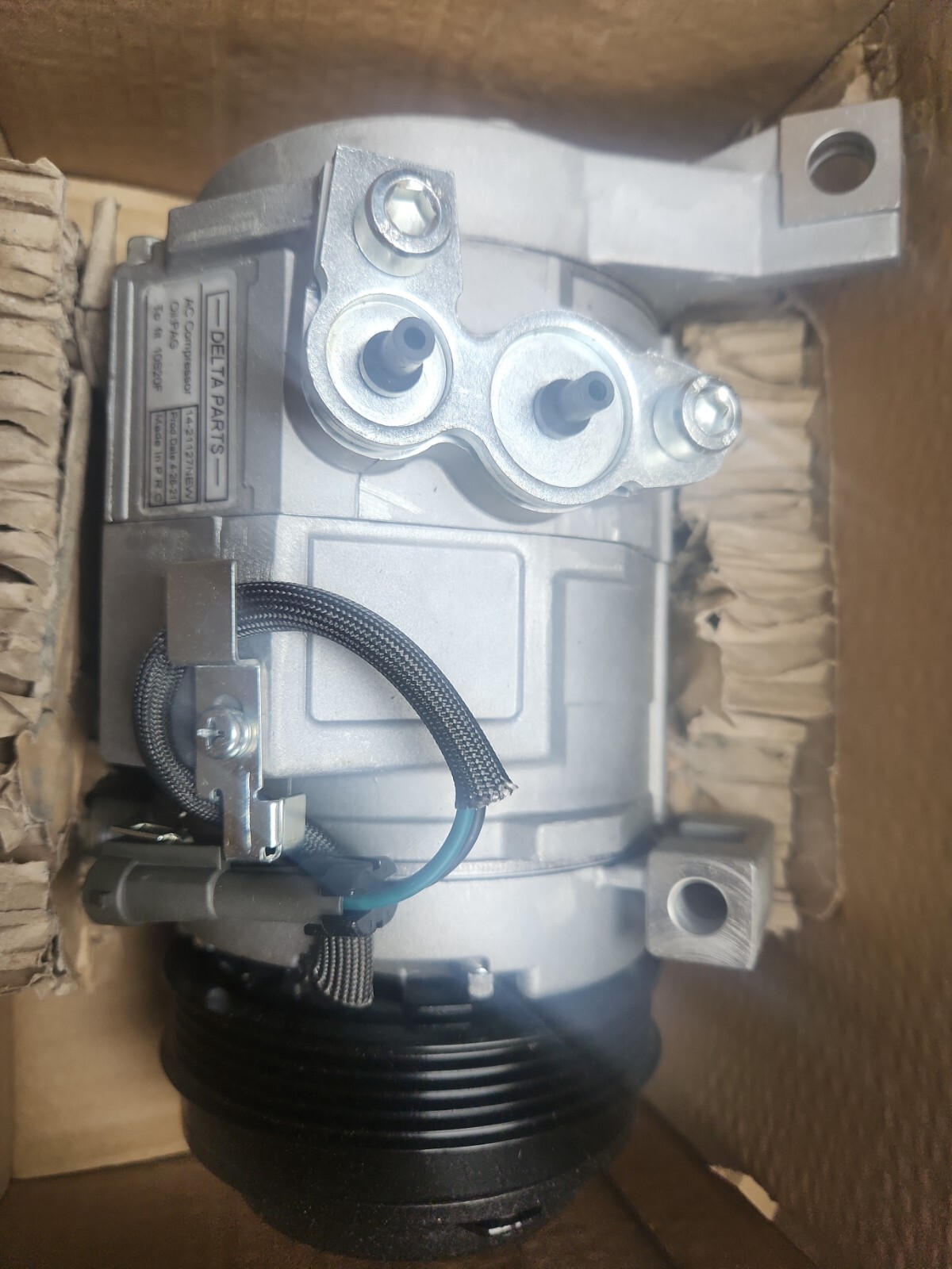 NEW: 10S20F - 4 Grv 12v-A/C Compressor , Fits 2000-2020 GMC Vehicles | eBay