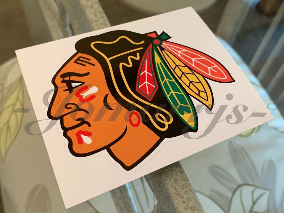 Chicago Blackhawks Hockey Team Logo NHL Sticker Decal Vinyl | eBay