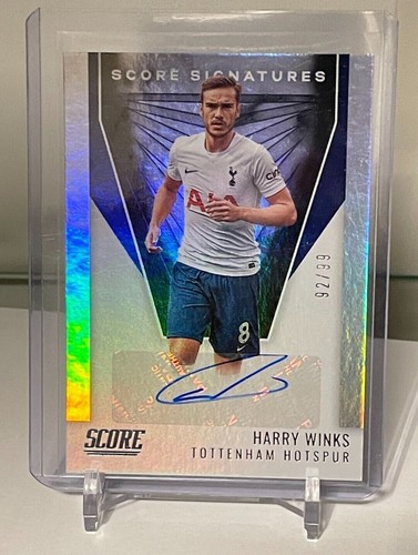 Harry Winks Autograph - Tottenham Hotspur #/ 99 - Panini Score EPL 21 ...