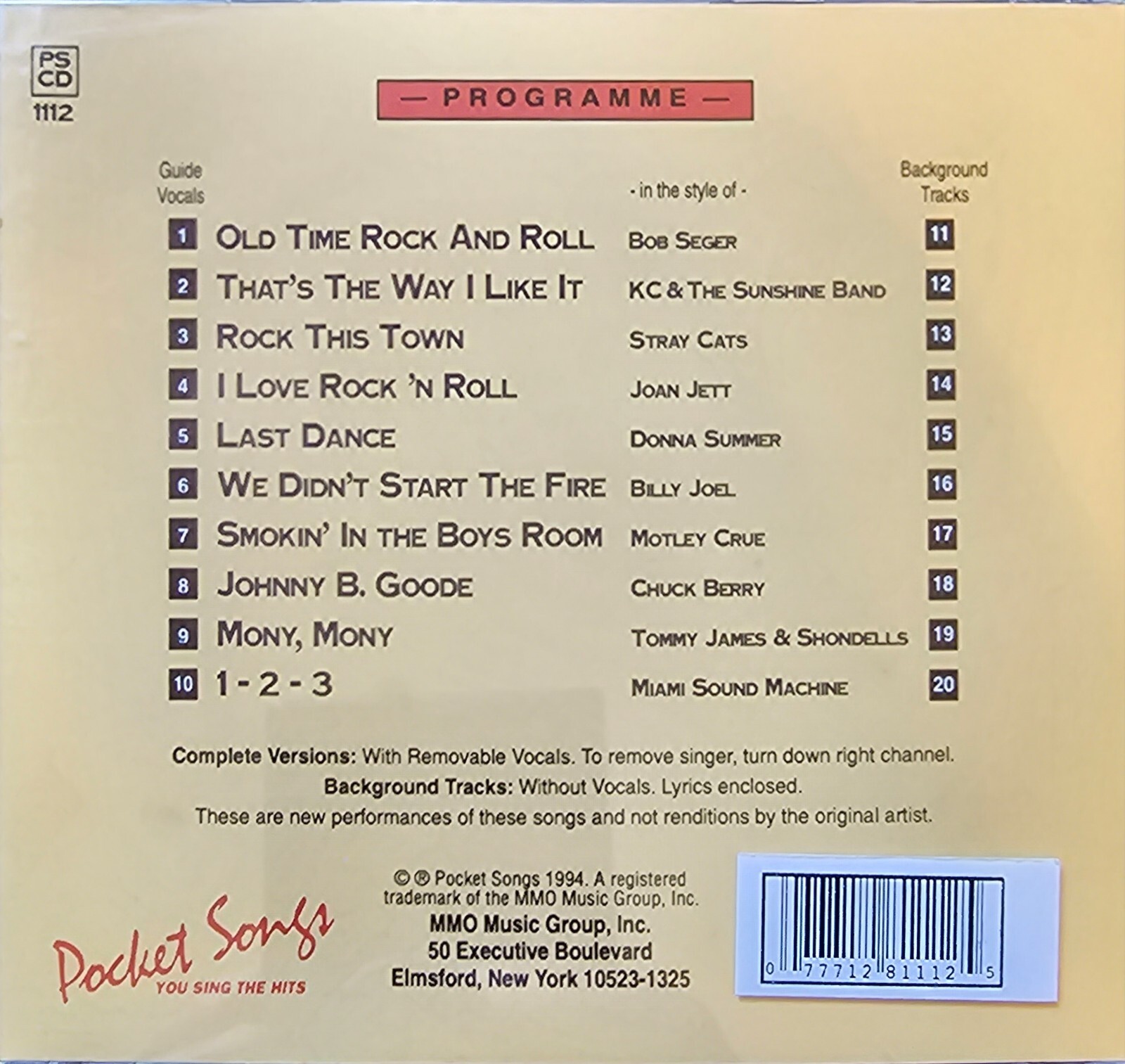 1112 DJ PARTY POCKET SONGS KARAOKE CDG DISC | eBay