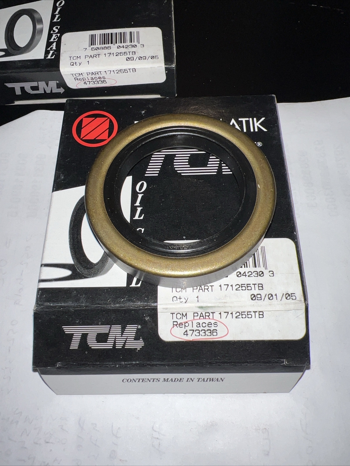 TCM Double Lip Seal 1.719" x 2.565" for National 473336, N.O.K ...
