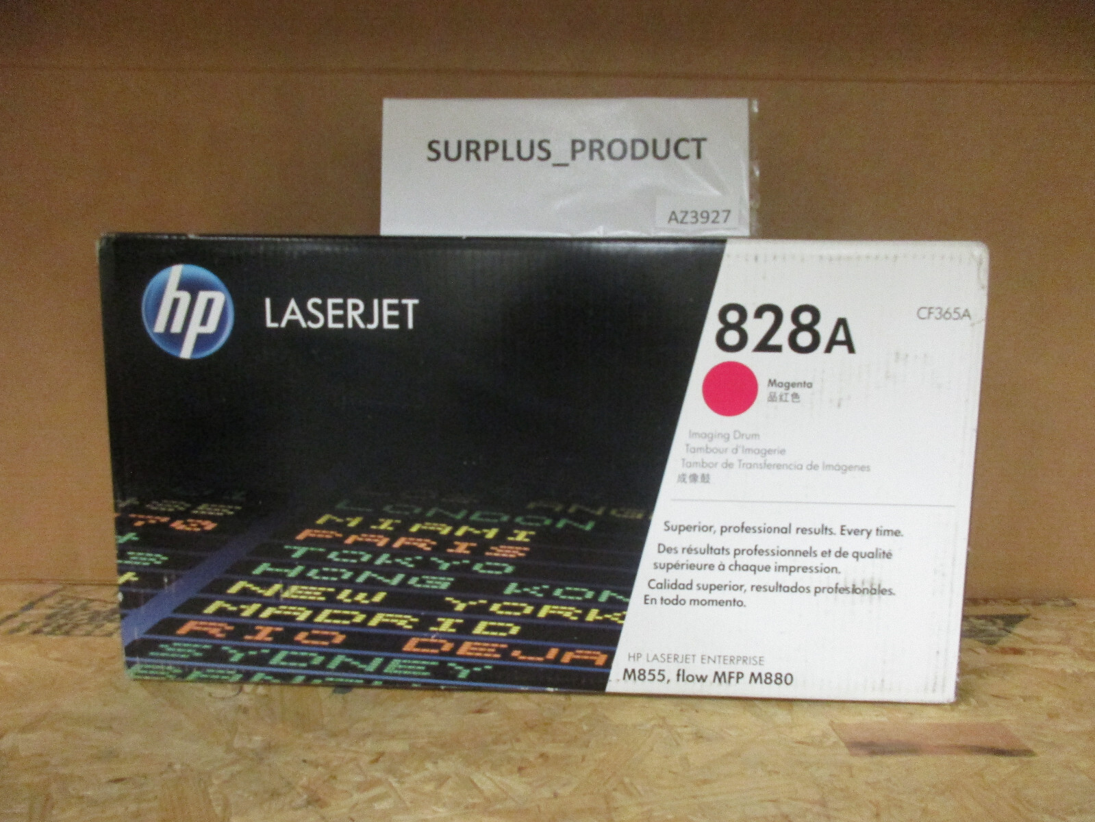 GENUINE HP CF365A,828A MAGENTA IMAGING DRUM for HP Color LaserJet ...