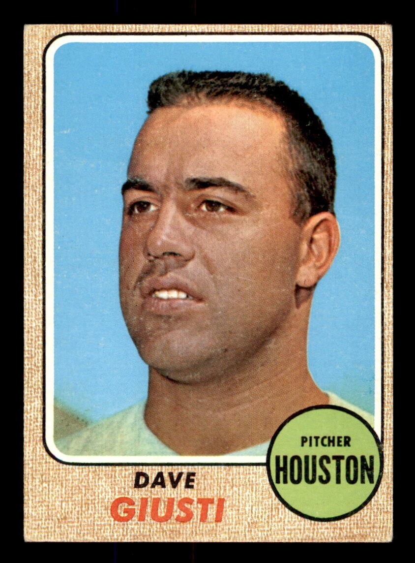 1968 Topps Baseball #182 Dave Giusti VG/EX *e1 | eBay