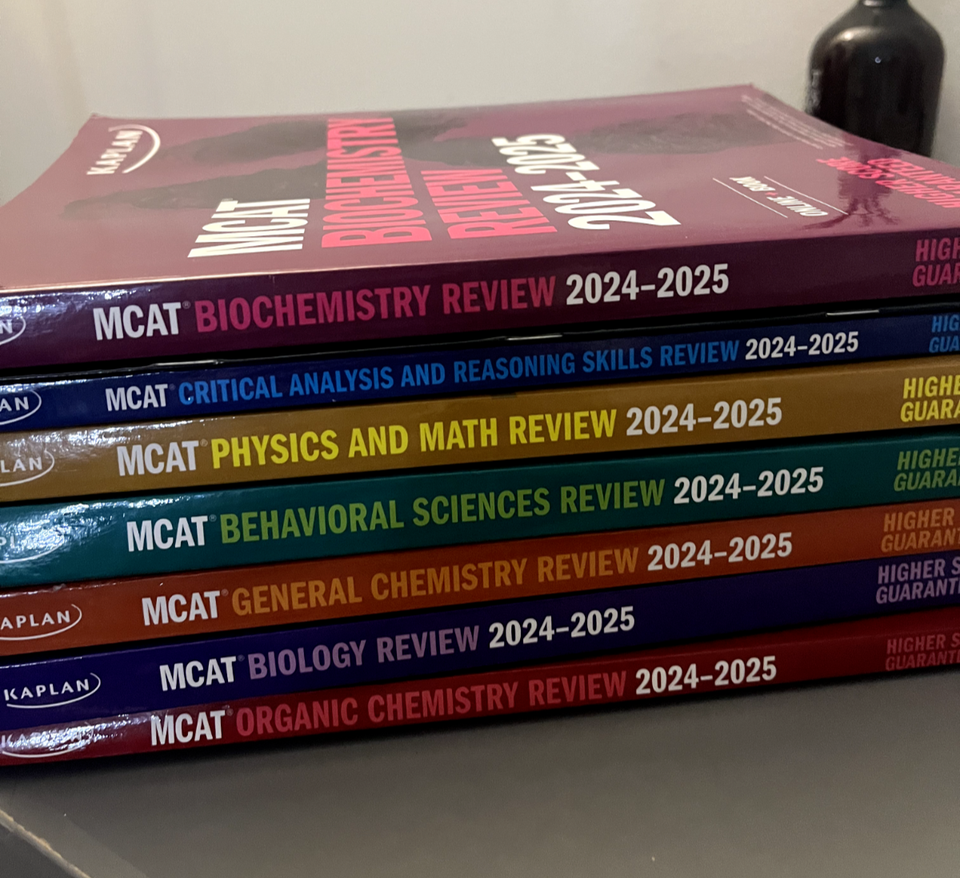 MCAT Complete 7-Book Subject Review 2024-2025 | eBay