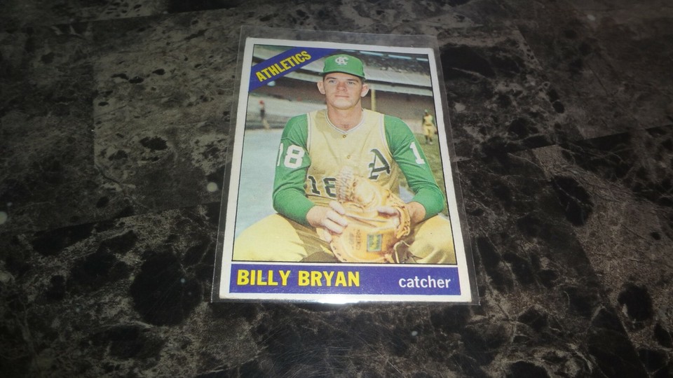 1966 TOPPS #332 BILLY BRYAN (ROUGH) BASEBALL CARD | eBay