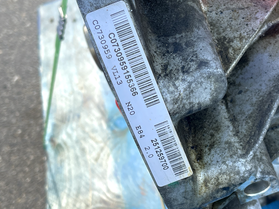 2012-2015 BMW E84 X1 xDrive (AWD) N20 2.0L TURBO ENGINE MOTOR 63K MILES ...