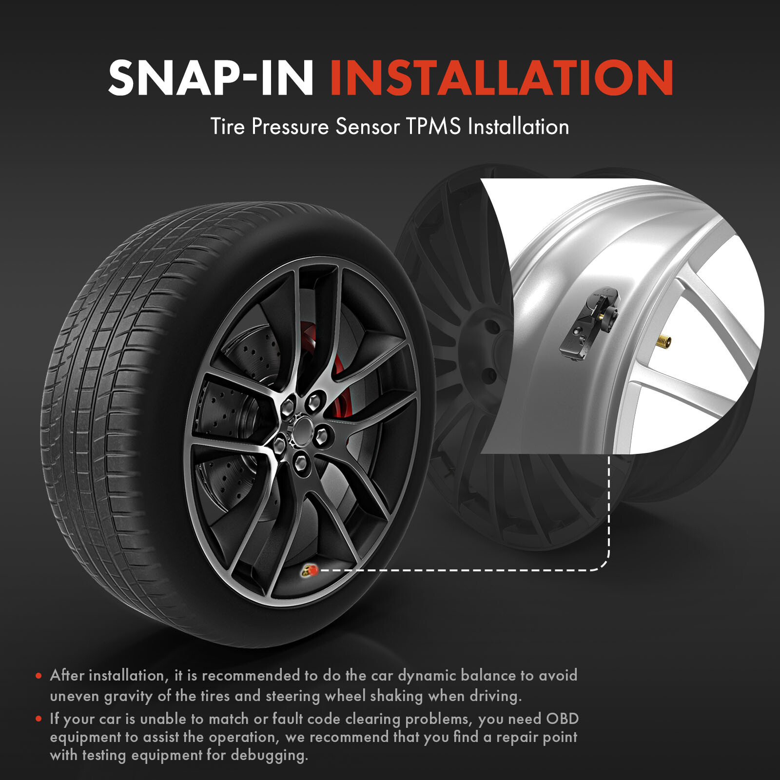 TPMS Tire Pressure Sensor for Jeep Cherokee KL Dodge RAM 3500 D2 2014 ...