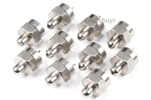 10pcs F Type RF Coaxial Male Terminator End Cap Port Cover Protector ...
