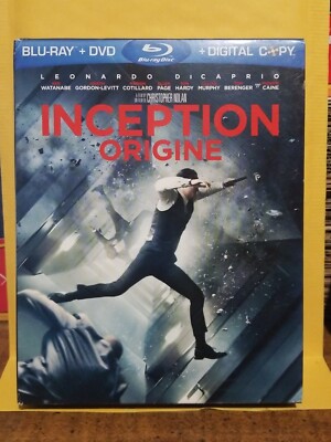 Inception (Blu-ray/DVD, 2010, 2-Disc Set, Canadian Includes Digital ...