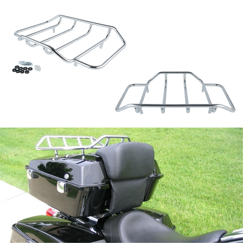 Chopped Razor Pack Luggage Rack For Harley Tour Pak Road King Road ...