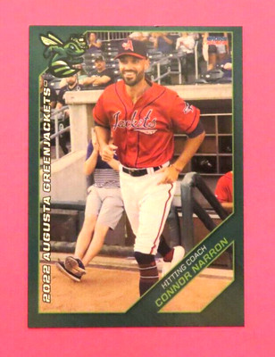2022 Choice, Augusta GreenJackets, HC - CONNOR NARRON | eBay