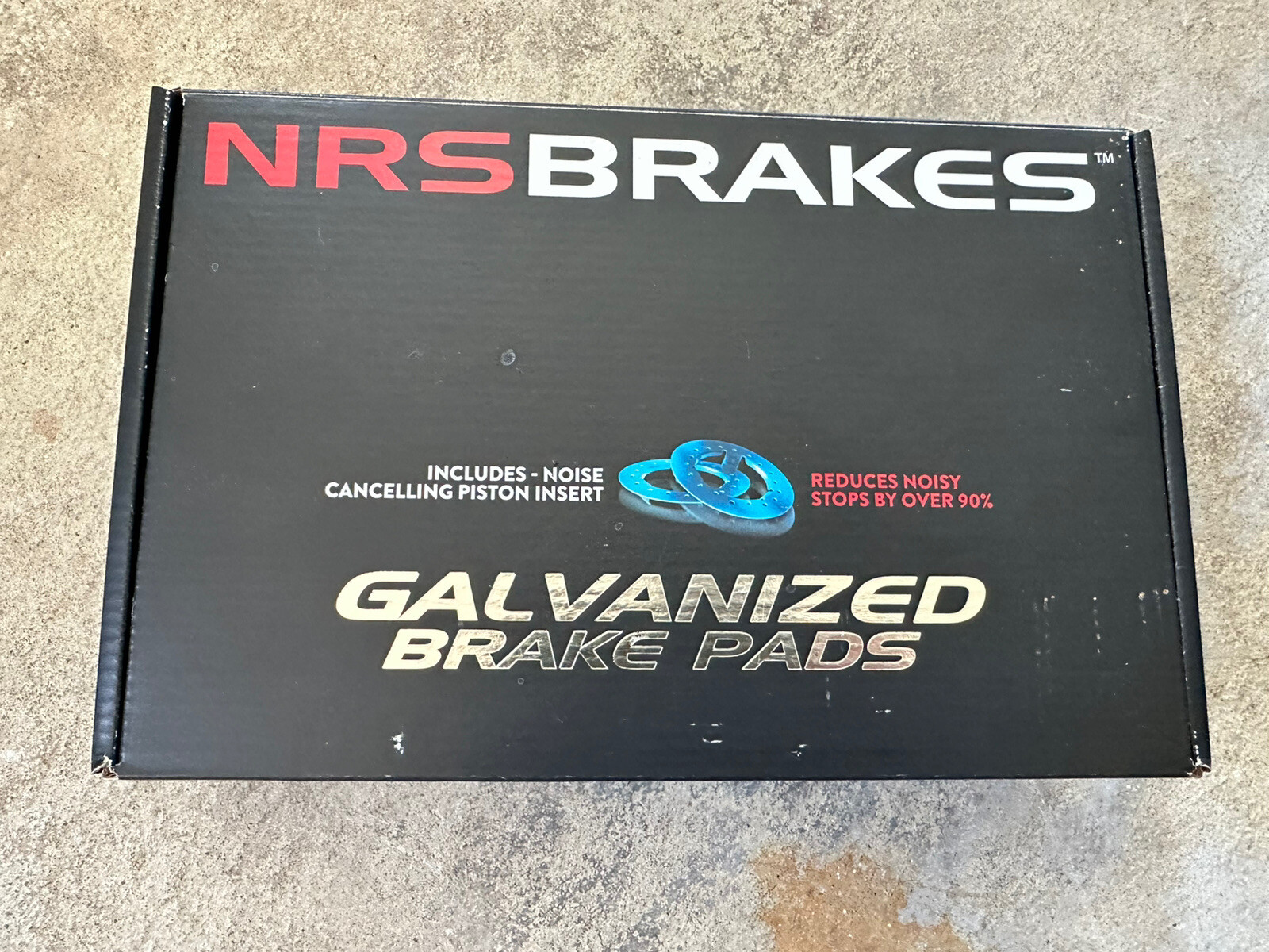 NRS Brakes NS1656 Galvanized Rear Brake Pad Set | eBay