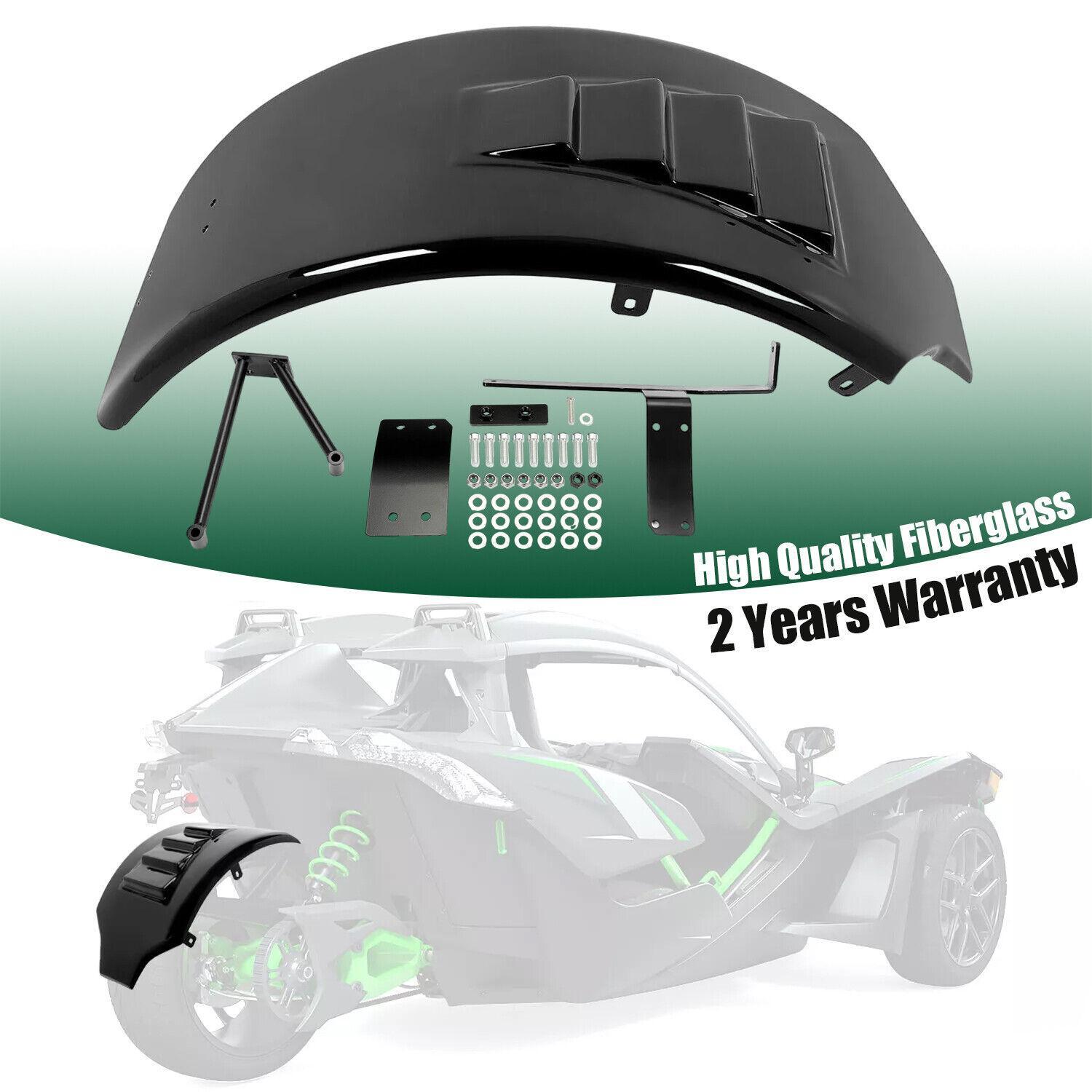 Black Rear Fender For Polaris Slingshot Base SL SE 2015-2018 2019 ...