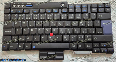 IBM ThinkPad CZECH Keyboard R400 R500 T400 T500 R60 T60 R61 T61 Z61 ...