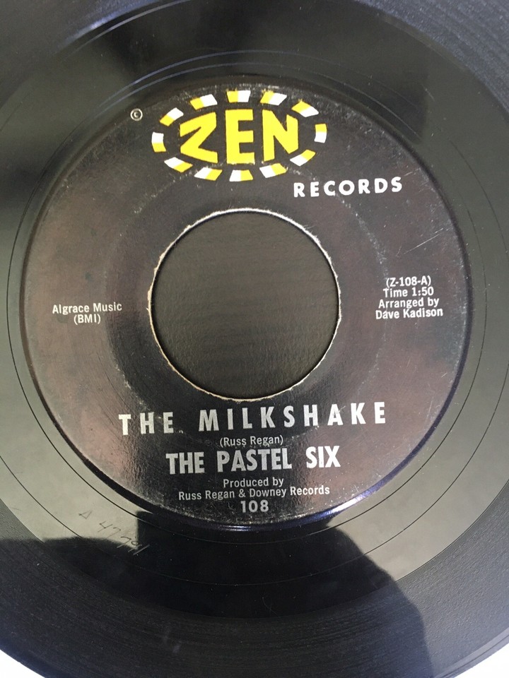 PASTEL SIX - CINNAMON CINDER (Z102) & THE MILKSHAKE (Z108) ZEN RECORDS ...