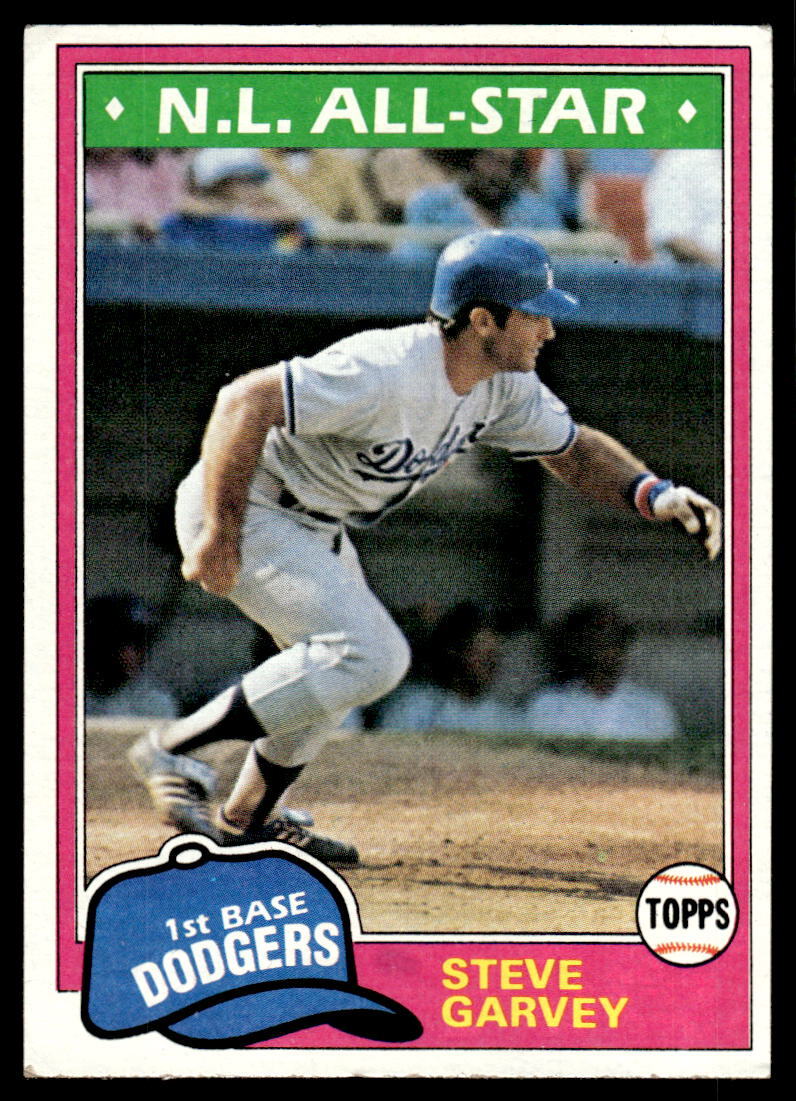 1981 Topps Steve Garvey #530 Los Angeles Dodgers Baseball Card | eBay