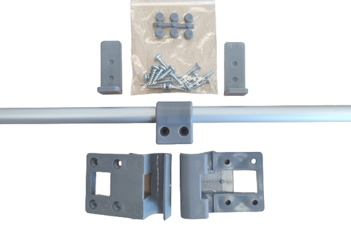 950mm Campervan Table Rail & Clips & Table Storage Kit VW T5 Motorhome ...