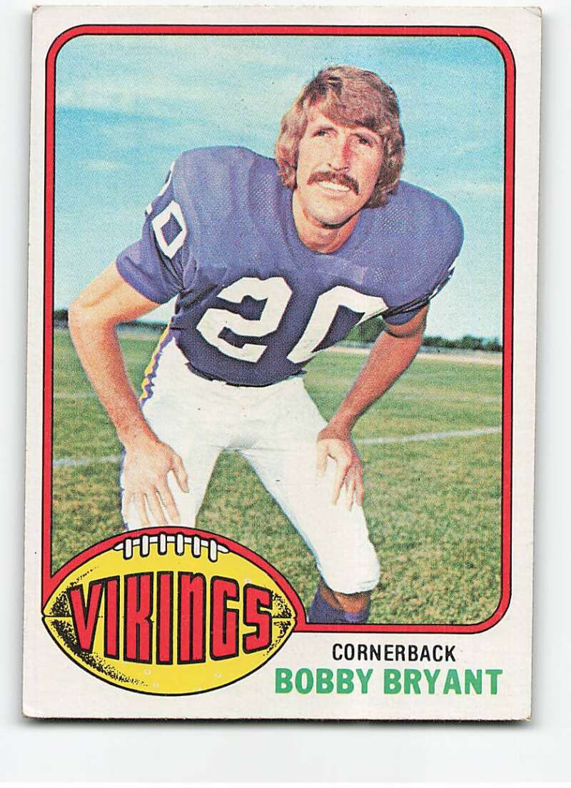 1976 Topps #11 Bobby Bryant EX Excellent Vikings 116142 | eBay