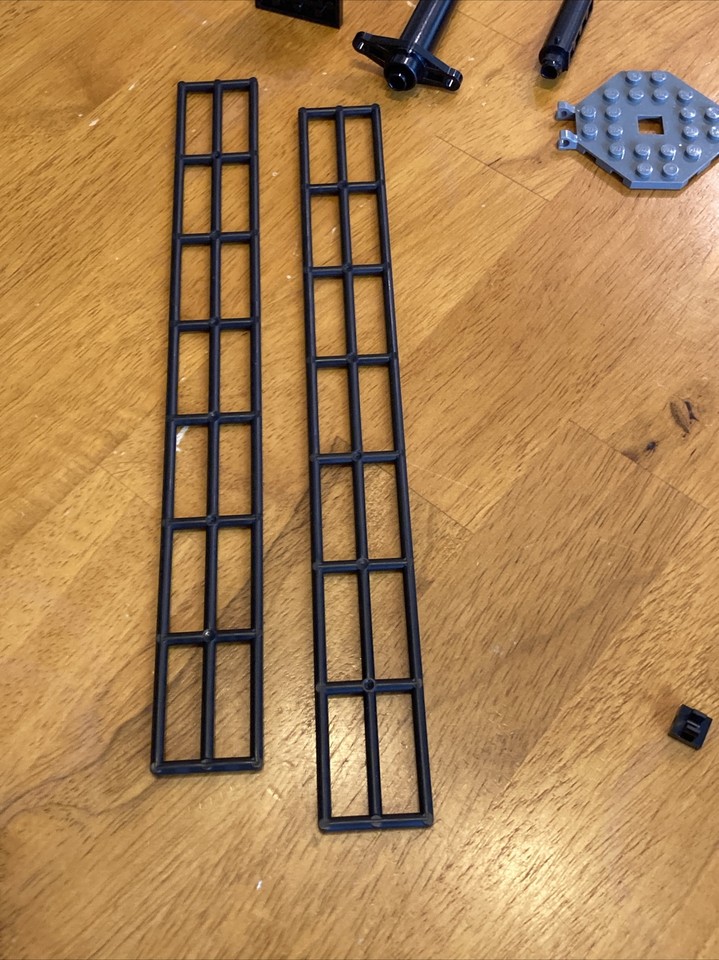 ⛵️ Vintage LEGO Pirates Ship Black Boat Mast + 2 Black Rigging Pieces ...