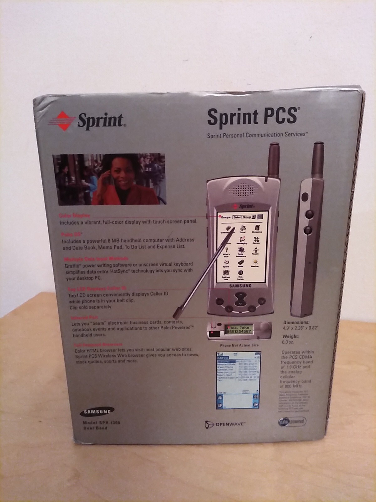 Vintage 2001: Samsung Sprint SPH i300 PDA cellphone...BRAND NEW | eBay