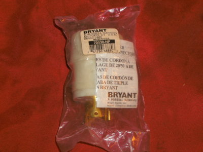 BRYANT 70530-NP LOCKING PLUG 125V 30A 2P 3W NEMA L5-30P 70530NP | eBay