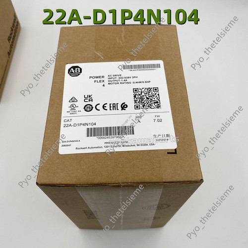 AB 22A-D1P4N104 PowerFlex4 AC Drive 22AD1P4N104 NEW Factory Sealed 2022 ...