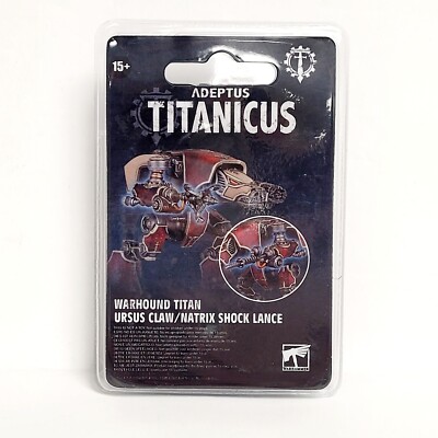 Warhammer Adeptus Titanicus Warhound Titan, Ursus Claw/Natrix Shock ...