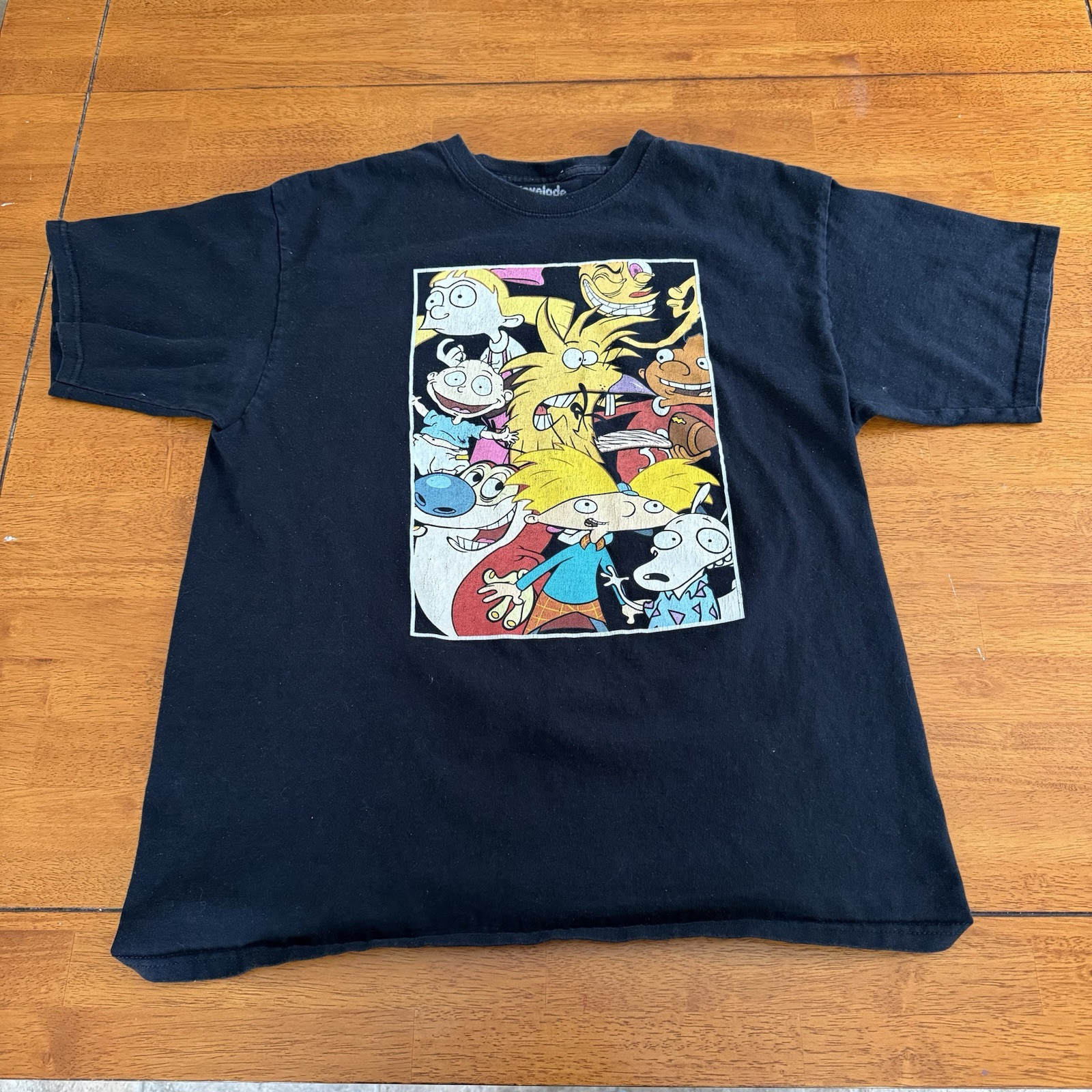 Nickelodeon Character Collage Rugrats Hey Arnold T Sh… - Gem