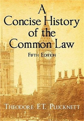 A Concise History of the Common Law. Fifth Edition. (Paperback or Softback) | eBay