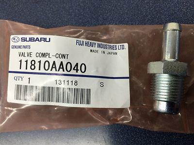 NEW Genuine Subaru PCV Valve Impreza Forester Outback Legacy WRX STI XT ...