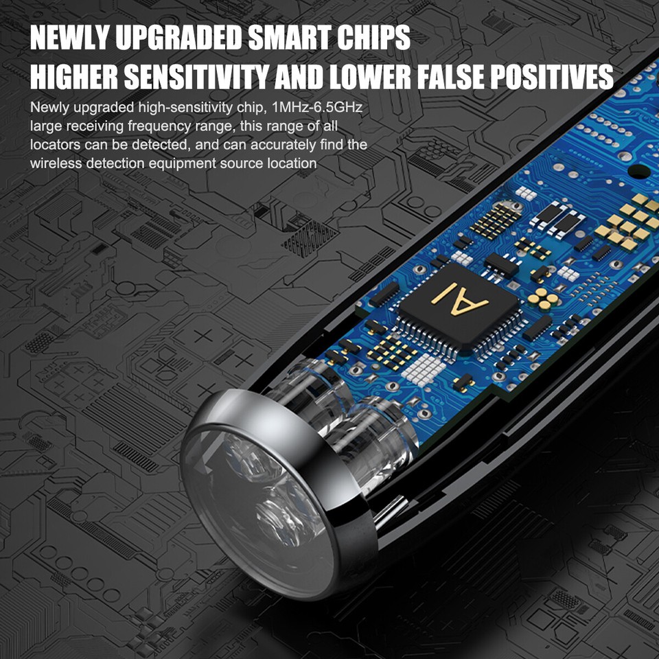 T8 RF Signal Detector Pen Anti-Spy Camera GSM Audio Bug GPS Finder ...