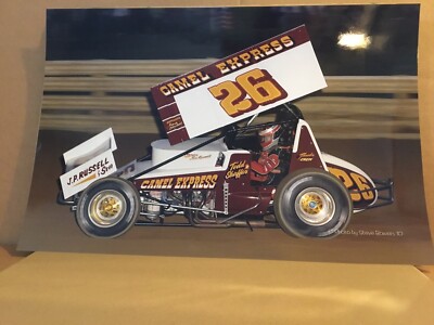2010 Todd Shaffer #26 Camel Express Car- 410 Sprint Car-Dirt Track ...