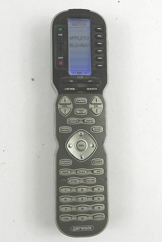 Genesis MX-900 Universal Remote Control Programmable Dk Grey Black ...