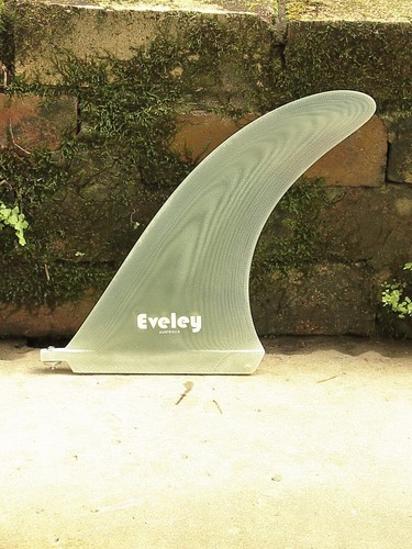 10 inch Byron longboard Center Fin, natural colour Pro Glass. | eBay ...