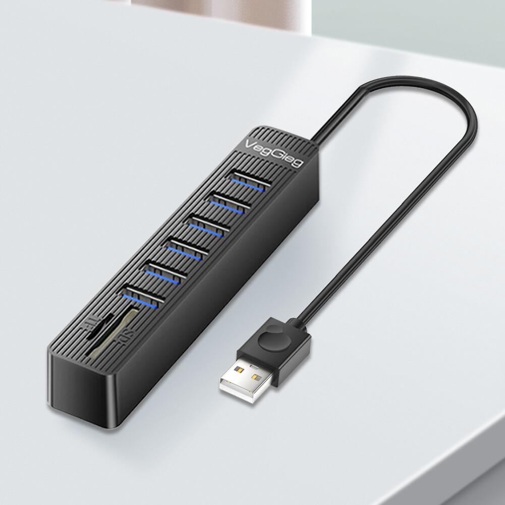 5/8 IN 1 HUB Expander Useful USB HUB Splitter Multiple Port Splitter ...