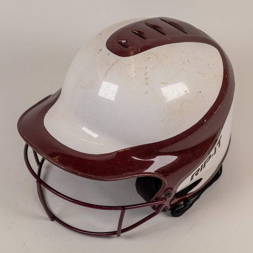 Rip-It S/M 6" to 6 7/8" Maroon/White Softball Batting Helmet | eBay