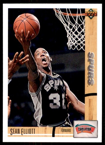 1991-92 Upper Deck Sean Elliott Basketball Cards #287 | eBay