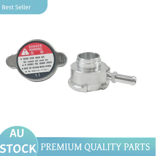 Universal 32mm Aluminum 1-1/4" Weld-On Radiator Filler Neck With ...