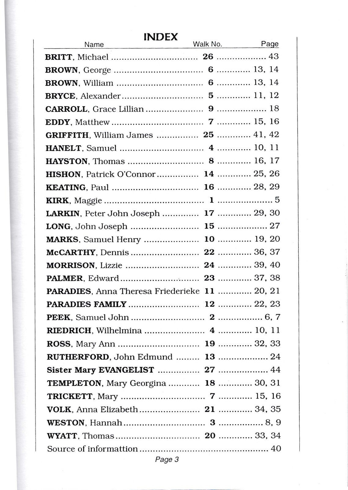 A Walk With Our Pioneers Gravestones of The Pioneer Cemetery Charters ...
