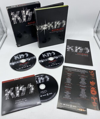 KISSOLOGY The Ultimate Kiss Collection Vol. 1 2 Disc Set + Bonus DVD ...